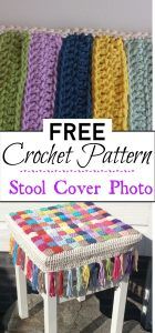 10 Stool Cover Crochet Pattern - Crochet with Patterns