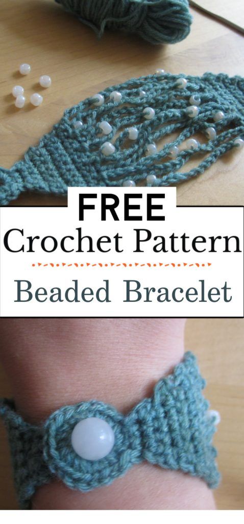 10 Free Crochet Bracelet Patterns - Crochet with Patterns