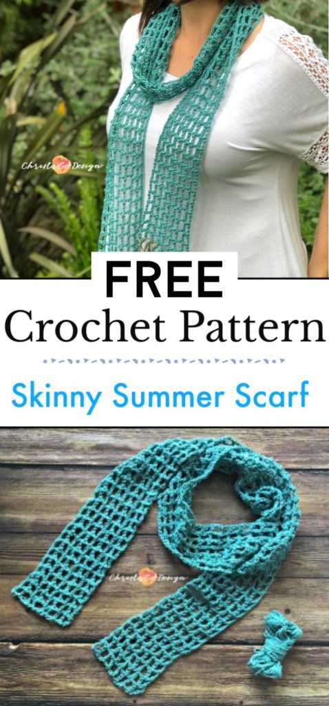 16 Crochet Scarf Pattern Free - Crochet with Patterns