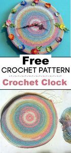 10 DIY Crochet Clock Pattern - Crochet with Patterns