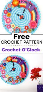 10 DIY Crochet Clock Pattern - Crochet with Patterns