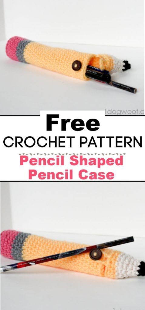 11 Box Pencil Case Free Crochet Pattern - Crochet with Patterns