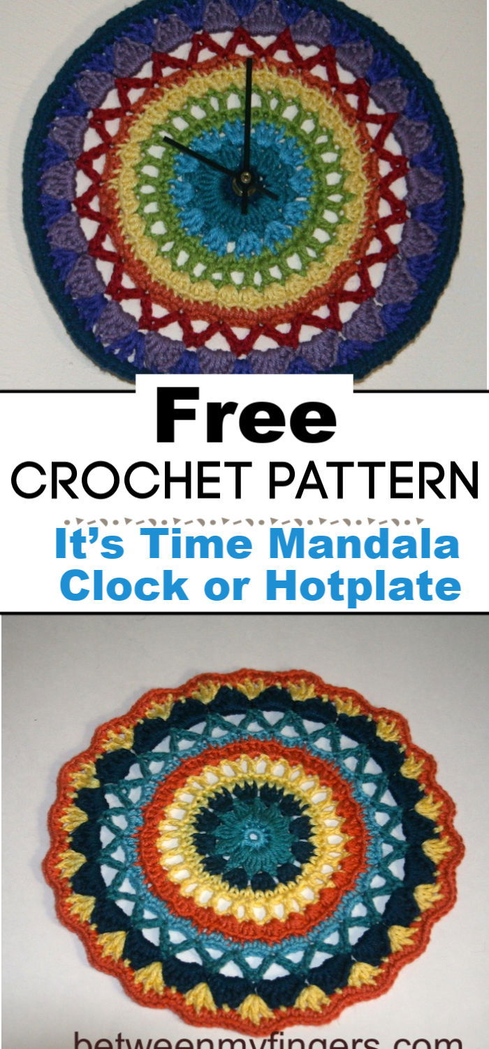 10 DIY Crochet Clock Pattern - Crochet with Patterns