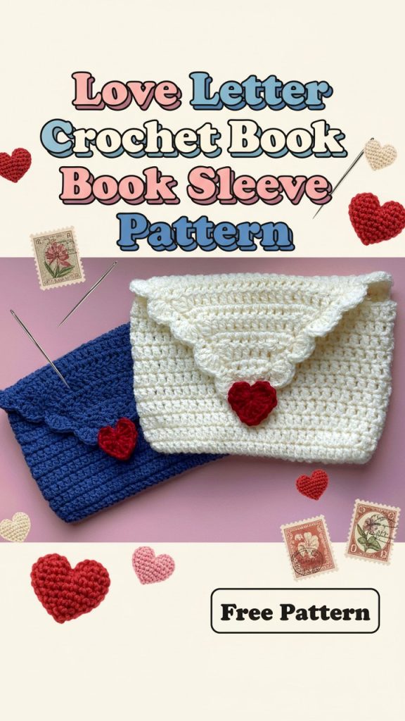 15 Crochet Book Covers Free Pattern - Crochet with Patterns