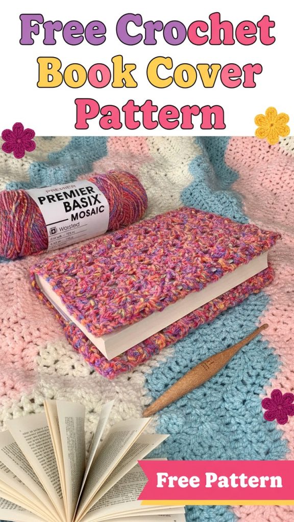 15 Crochet Book Covers Free Pattern - Crochet with Patterns