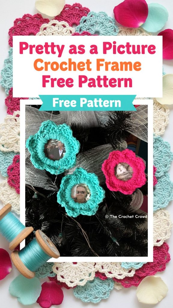 10 Free Crochet Picture Frame Pattern - Crochet with Patterns